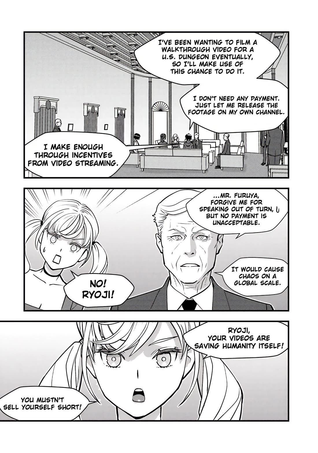 Isekai Kaeri No Yuusha Wa, Dungeon Ga Shutsugen Shita Genjitsu Sekai De, Influencer Natte Kane ...