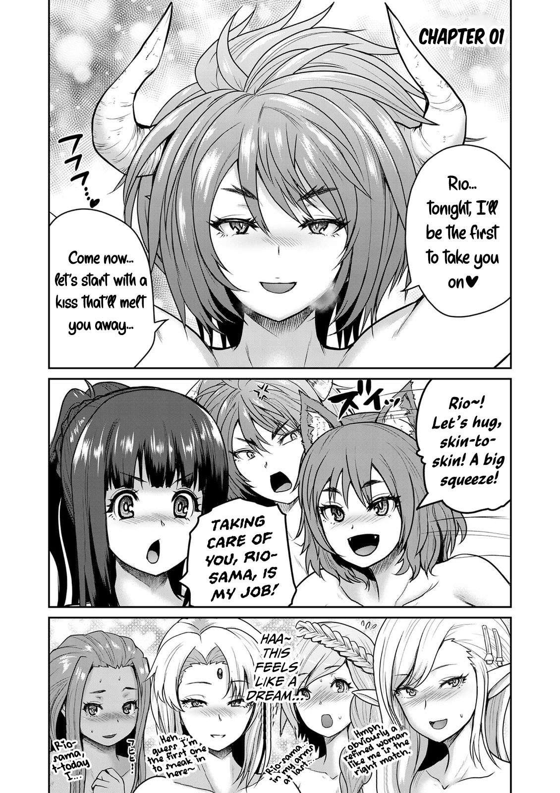 Henkyou no Ofuroya-san, Harem ni naru ~Yamaoku ni Arusabireta Onsen no Kounou ga Chiutosugite ...